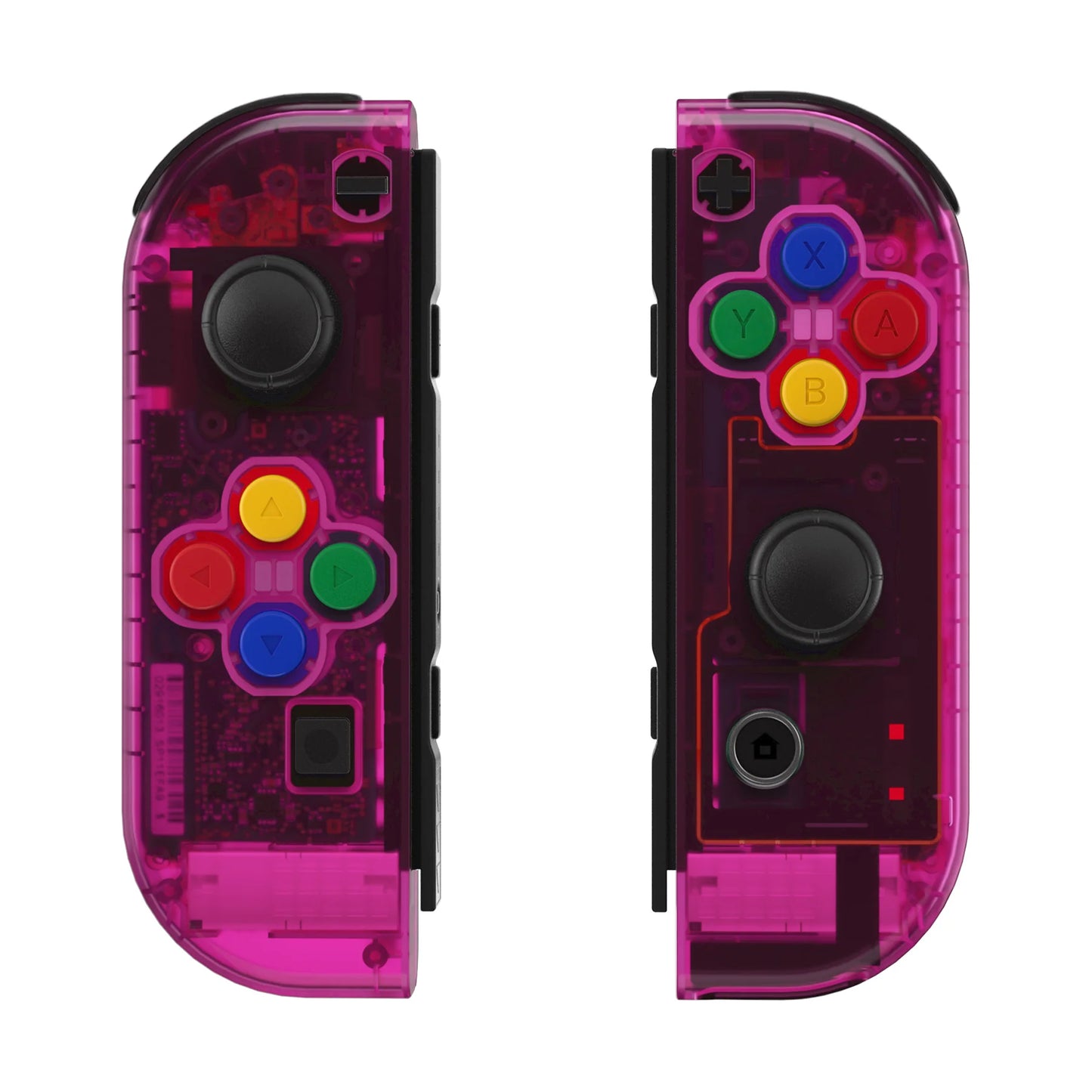 Custom Nintendo Switch Joy-Con Shells - Clear and Translucent (Shell O ... Custom Nintendo Switch Joy-Con Shells - Clear and Translucent (Shell O ...